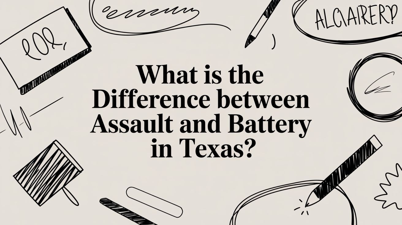 What Is the Difference Between Assault and Battery in Texas? A Guide ...